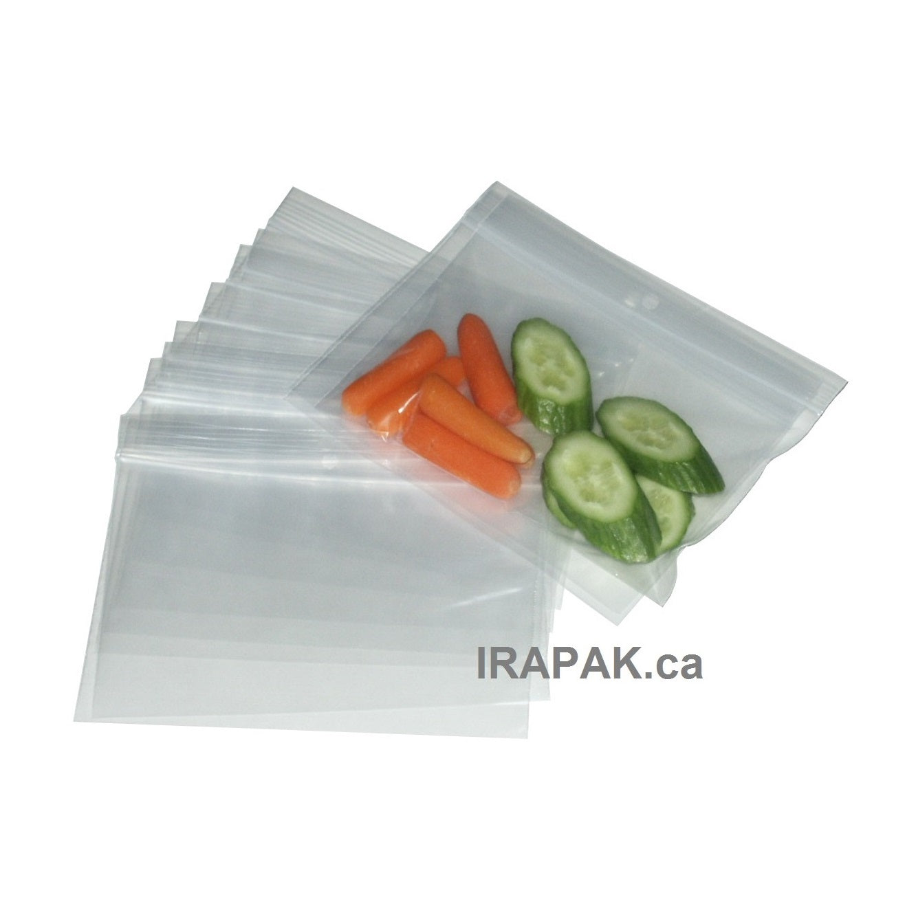 2mil Reclosable Poly Bags – IRAPAK.ca